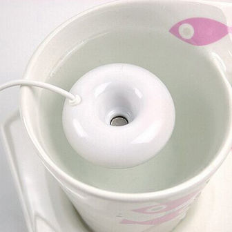 Mini Portable Donuts Negative Ion Humidifier USB Air Humidifier ...