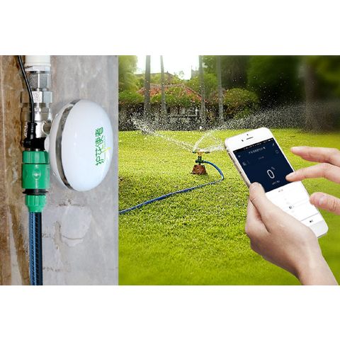 China WIFI Smart Water Wireless Valve Smart Sprinkler Timer on Global ...