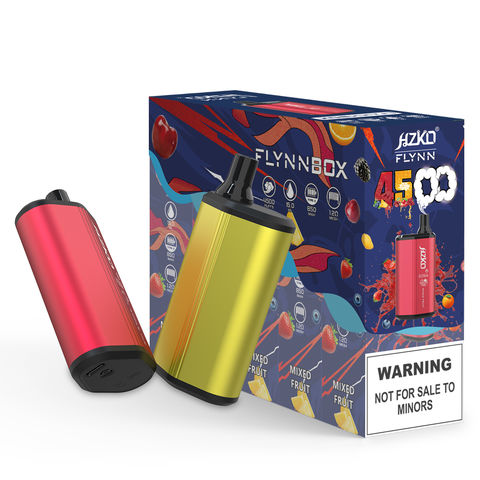 China The original HZKO FLYN 4500 puff e-cigarette is available in a ...