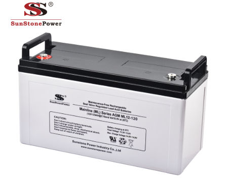 Sunstone Battery ML12-80 AGM Solar Battery 12v80ah Deep Cycle Solar ...