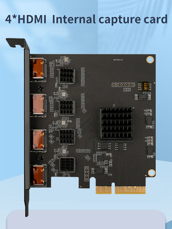 China Premium Quality Loop out 4 Channel HDMI 1080P 60FPS Capture PCI ...