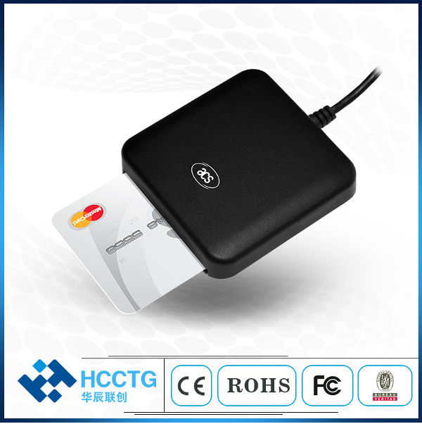 Heap Pocket Mate IC Chip Type IC Smart Card Reader ACR39U-NF, chip card ...