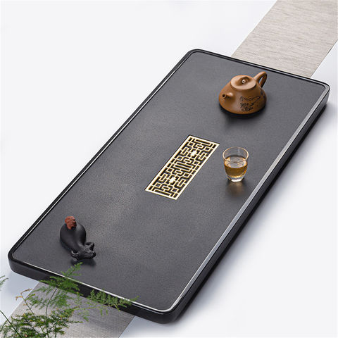 China Promotional custom design Stone tea tray tea board kung fu tea ...