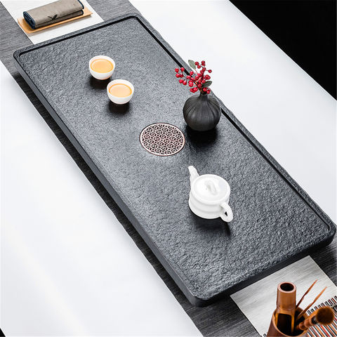 China Promotional custom design Stone tea tray tea board kung fu tea ...