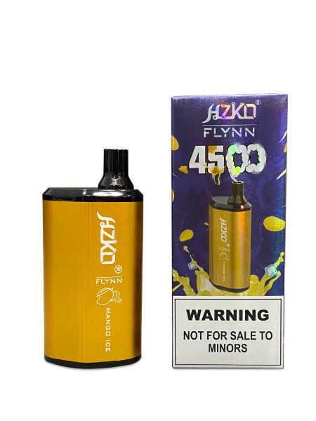 The original HZKO FLYN 4500 puff e-cigarette is available in a variety ...