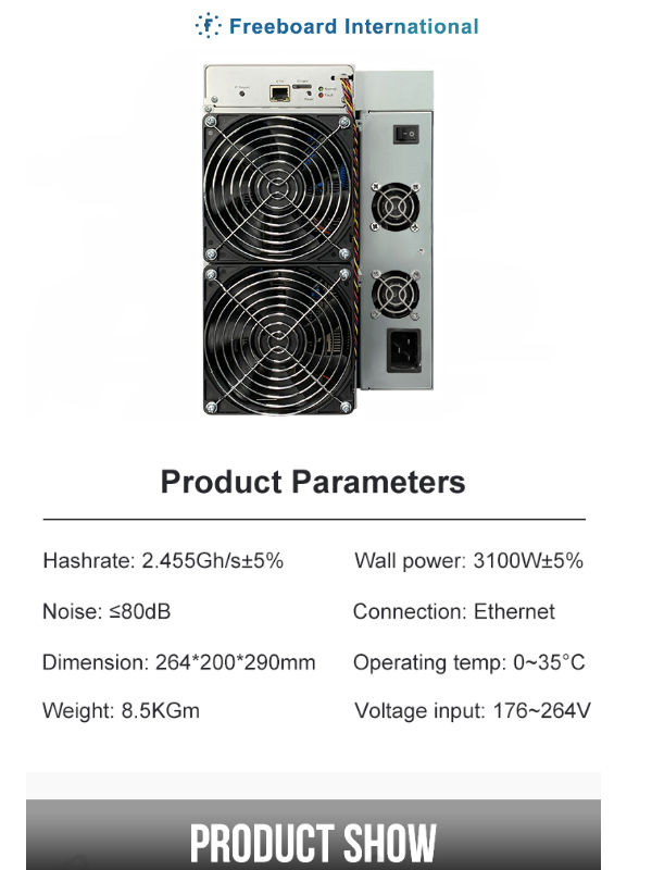 New inventory Goldshell LT5 PRO 2.45Gh/S 3100W Scrypt Goldshell LT5 PRO ...