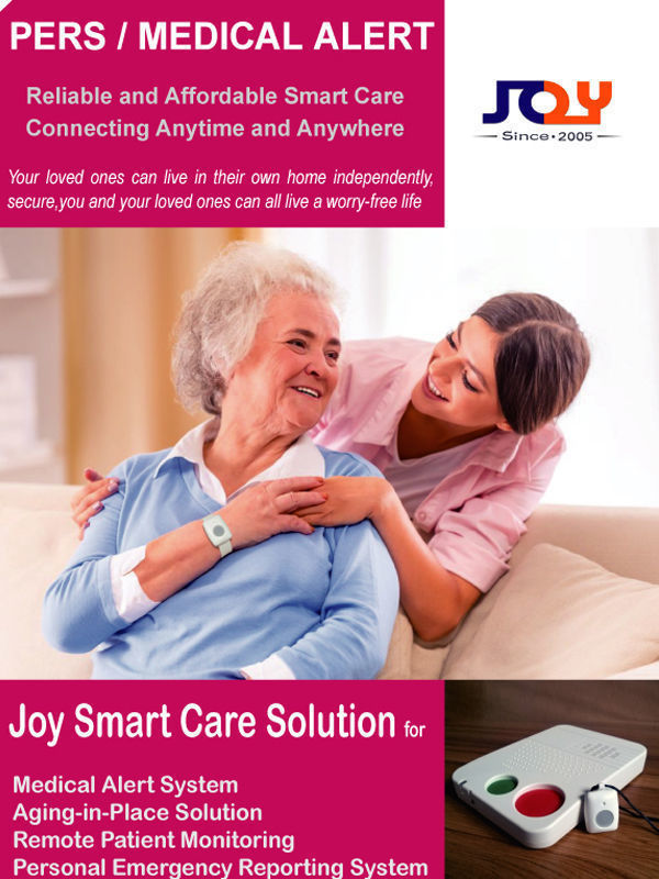 Elderly Emergency SOS Alarm Devices ,With Waterproof Portable Wearable ...