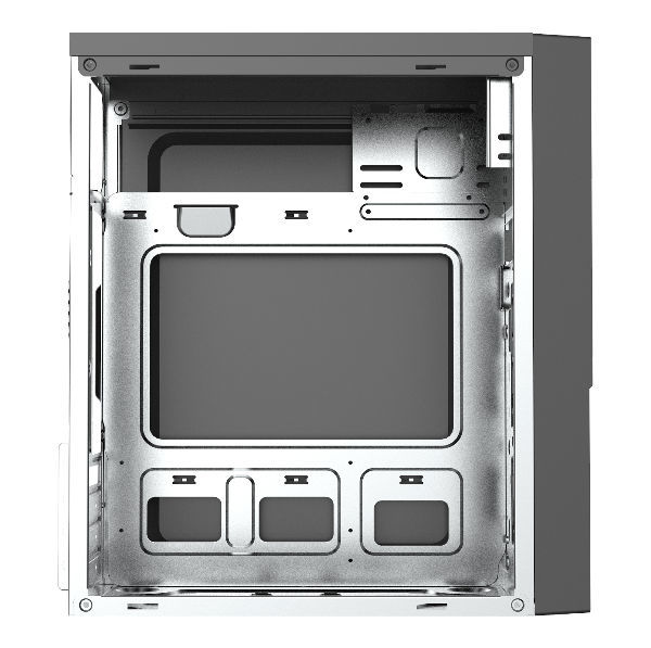 Cpu cabinet Computer Case Atx pc with power supply fan plexiglass ...