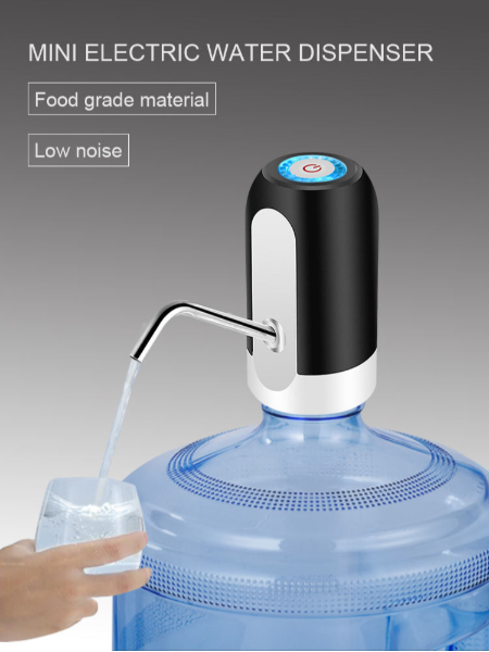 Water dispenser pump mini USB rechargeable wireless electric automatic ...