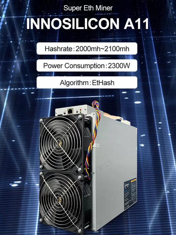Innosilicon A11 2000mh 2300W asic innosilicon-A11 miners with PSU ETH ...
