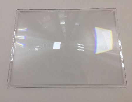 Optical fresnel lens A4 page lens, PMMA magnifier lens, large size ...
