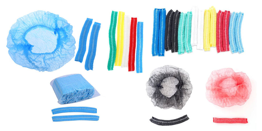 Disposable non woven Strip cap PP, Strip cap non woven cap Disposable ...