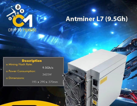 Preorder bitmain antminer L7 9160m asic miner 3425W Ltc mining machine ...