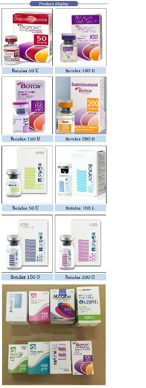 100 iu 200ui Botox Injection Powder Anti Aging Wrinkle Botox for Use ...