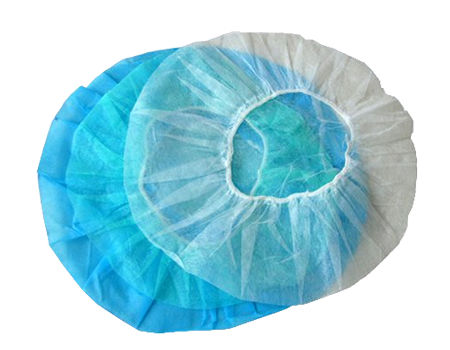 Disposable Non Woven Nurses Cap Double Elastic Doctor Caps, Strip cap ...