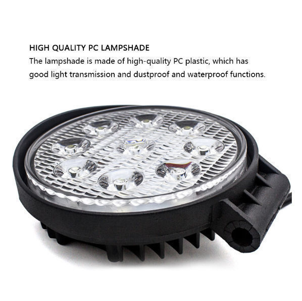 Waterproof 18W 6000k 12V Mini LED Car Light Work Lamp For Car Vehicle ...