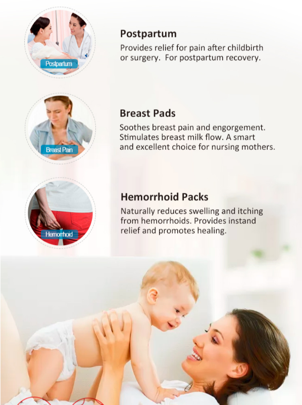 Rehabilitation Therapy Supplies reusable postpartum gel hot cold pack ...