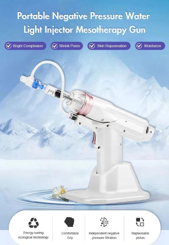 Beauty Salon Equipment Ez Negative Pressure Meso Gun Firm Skin Meso ...