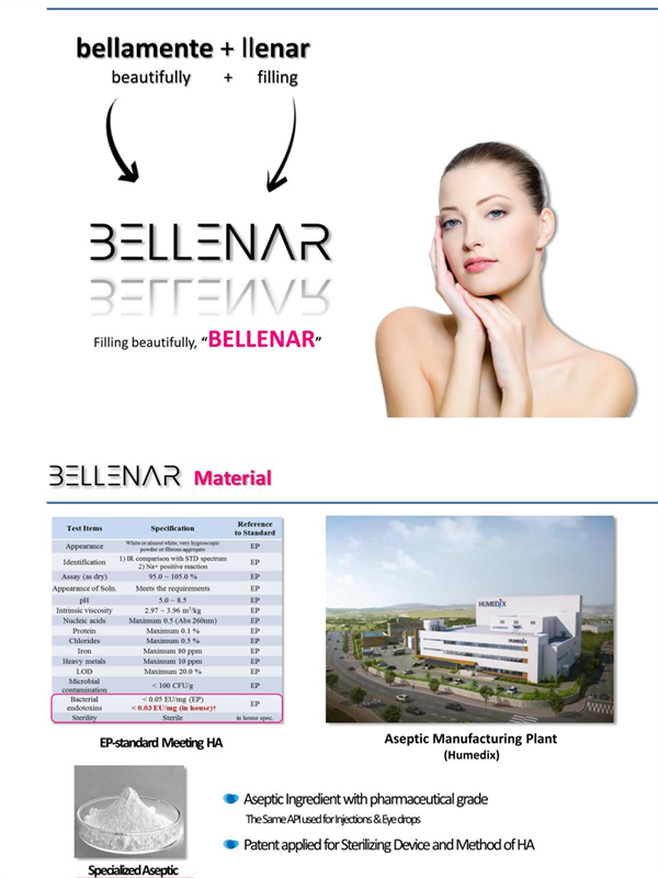 Korea 2022 Hot Selling Brand Ha Bellenar Premium Hyaluronic Acid ...