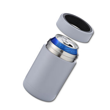 Double Walled Vacuum Insulated 4 in 1 Slim Can Cooler Stainless Steel ...