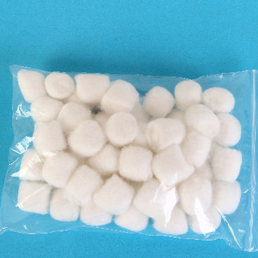 Original factory sterilized absorbent cotton ball medical cotton balls ...