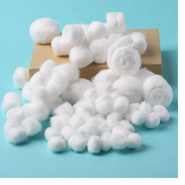 Original factory sterilized absorbent cotton ball medical cotton balls ...