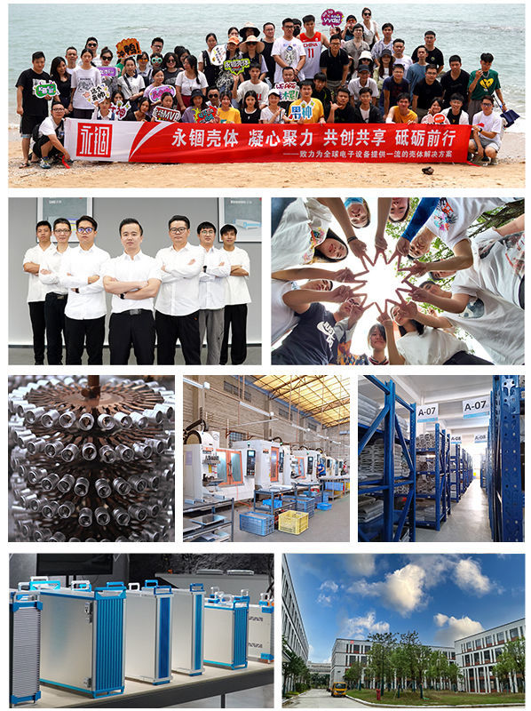 Yongu J26 104.4-28.3mm One piece Aluminum Extrusion Industrial Control ...