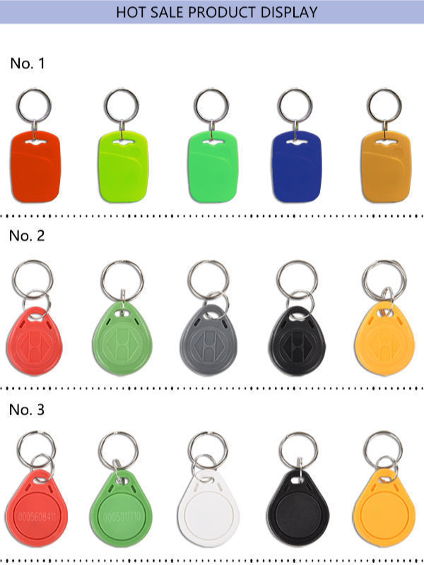 13.56MHz RFID Key Fobs Card ABS Plastic Keyfob NFC key Fobs RFID Door ...