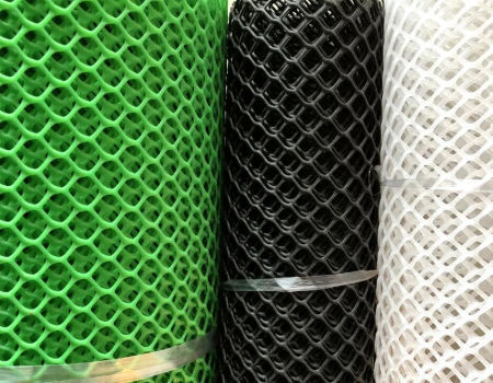 Wholesale Hexagonal Barricade PVC Net Orange Colour Plastic Poultry ...