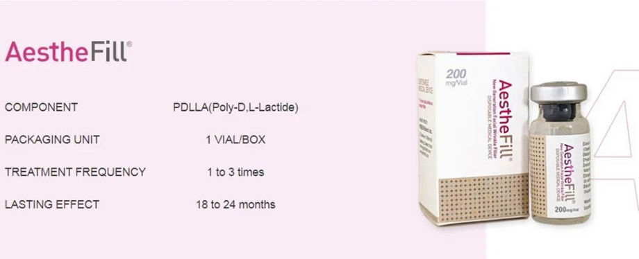 Facial Filler Korea Aesthefill Aesthe Fill 4D Poly L Lactic Acid Plla ...