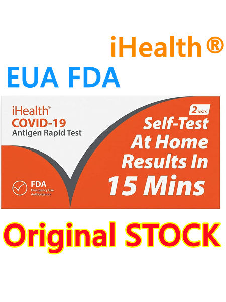 STOCK ACON Flowflex™ EUA FDA Antigen Rapid Test Kit Nasal Swab Nose ...