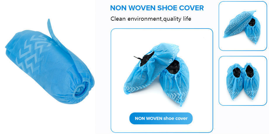 Disposable Medical Non-Woven surgical non skid Shoe Cover anti slip ...