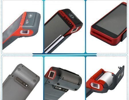 Smart Payment Portable Biometric Terminal POS Machine/System With 4G/3G ...