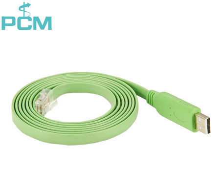 USB to RJ45 Rollover Console Cable with Built in FTDI Micro Chip for ...