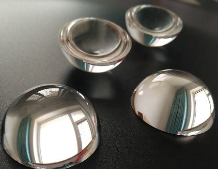 Factory Supply Sapphire Quartz K9 Glass Half Balls 1-10mm Diameter Half ...