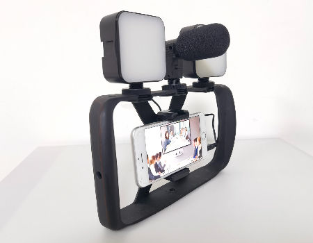 U Shape Portable Handheld Grip Video Bracket Holder Camera Stabilizer ...