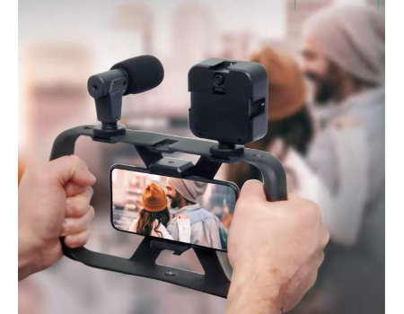 U Shape Portable Handheld Grip Video Bracket Holder Camera Stabilizer ...