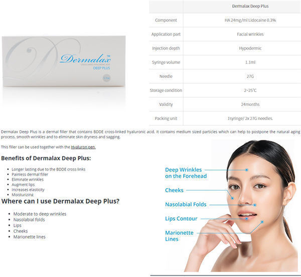 Dermalax Revolax Rejeunesse Bonetta Dermal Lip Filler Filer Lips Ha ...