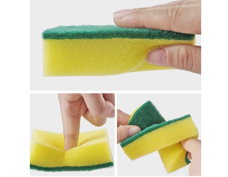 Kitchen Dish Cleaning Tools Nylon Sponge Scourer scouring pad kitchen ...