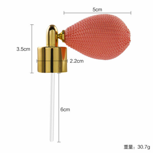 Ladies Holiday Travel Accs Makeup Perfume Caps Bottle Glass Spray Pump ...