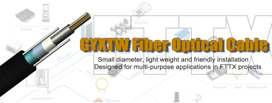 LE Worth Buy GYXTW 12 Core Single Mode Fiber Optical Cable, Fiber Optic ...