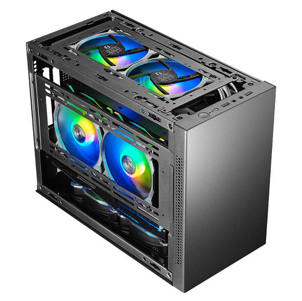 SAMA remarkable pc case metal front panel office case USB3.0 ITX case ...