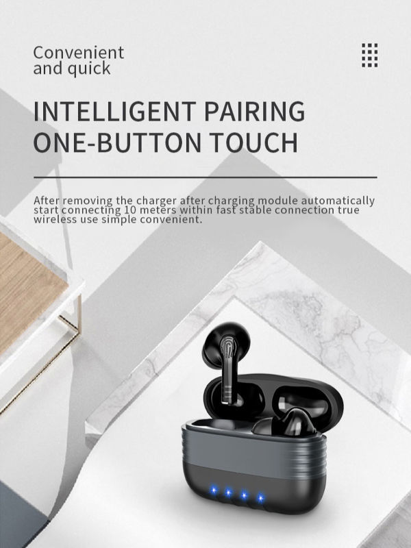 Touch Control Wireless TWS M30 Stereo Bass Sport Earbuds Noise ...