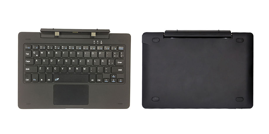 Mechanical keyboard 10.1" wireless keyboard Pogo pin docking touchpad ...