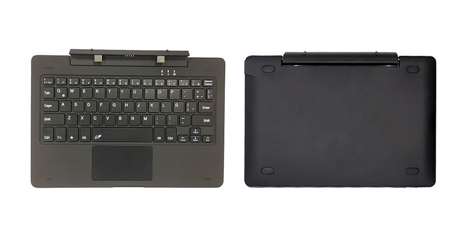 10.1" Pogo pin docking Touchpad Wireless Keyboard for Microsoft windows ...