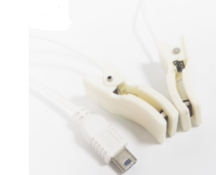 Assembly Alligator Clip Medical ECG Cable For Physiotherapy Mini USB B ...