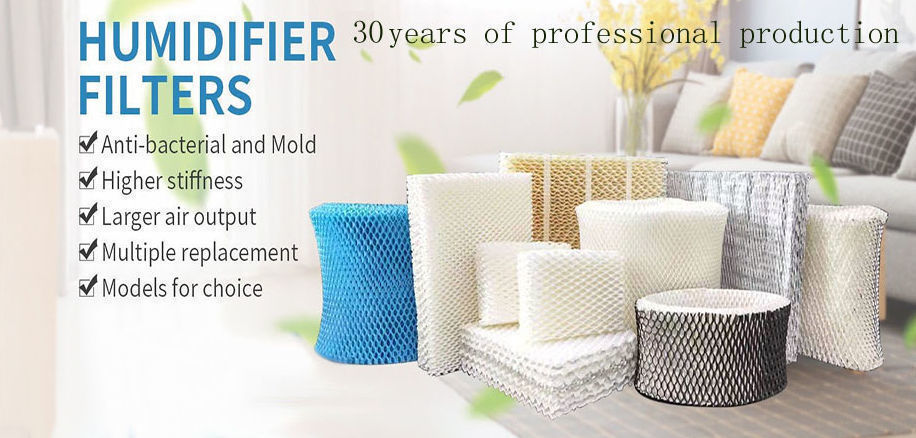 Customized White Absorbent Paper Humidifier Wick Filter Replacement for ...