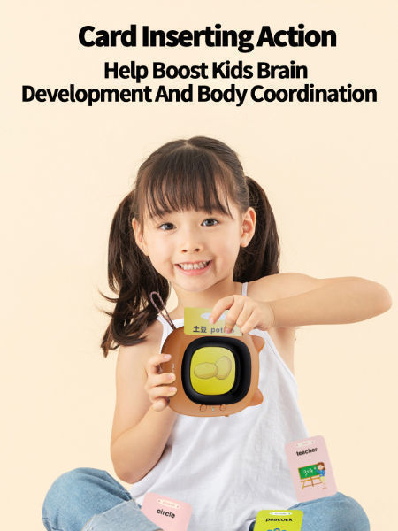 Educational Toy for Kids Listen and Learn Literacy Audible Flash Cards ...