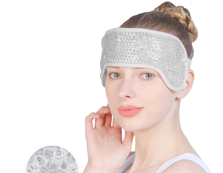Reusable Hot Cold Gel Bead for Forehead Wrap Hot and cold therapeutic ...