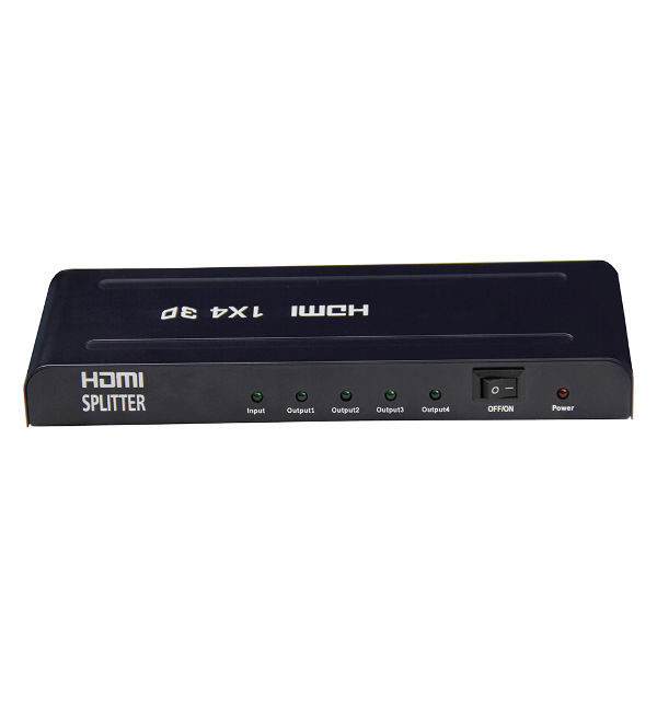 4K 3D High Definition HDMI Splitter 1X4 with IR remote control 4K 30HZ ...